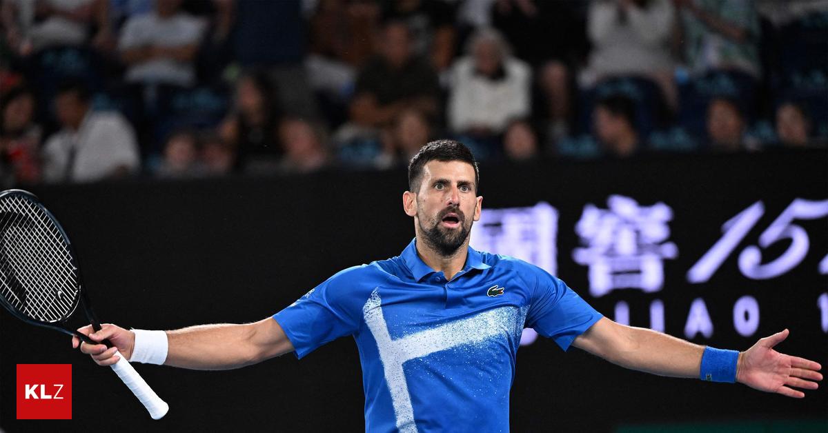 Australian Open: Novak Djokovic besiegt Carlos Alcaraz und steht im Halbfinale